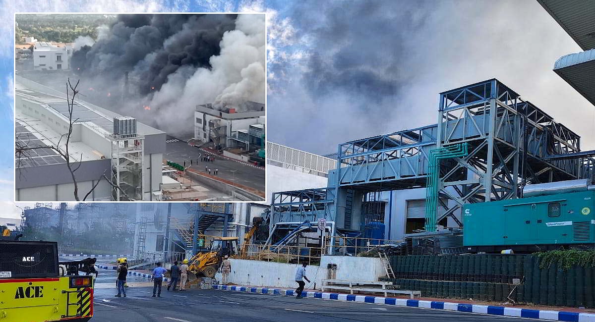 Fire breaks out at Tata Electronics factory in Tamil Nadu; none injured
