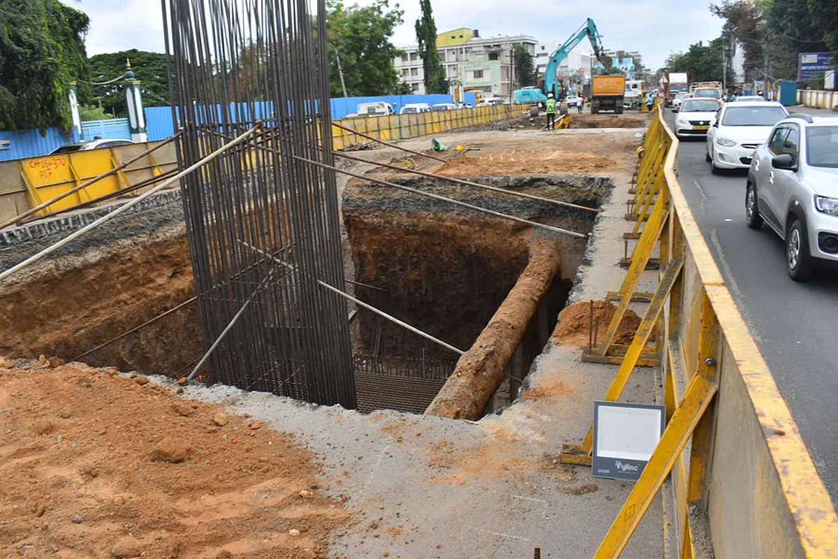 Flyover construction near Siruvani pipeline raises water supply ... Flyover construction near Siruvani pipeline raises water supply ...