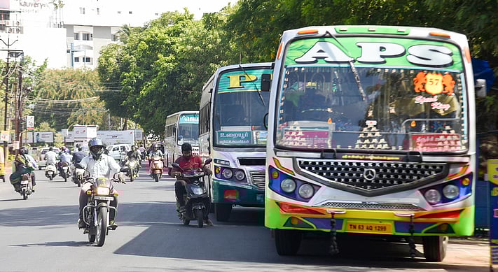 Remove air horns and disco lights from private buses: Coimbatore RTO