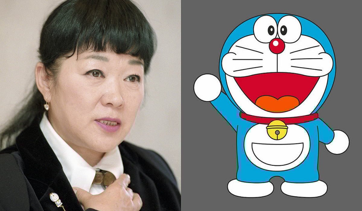 Nobuyo Oyama, voice of Japan's beloved cartoon robot cat Doraemon, dies ...