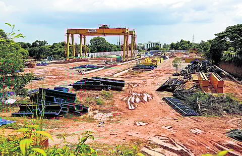 Kochi Metro phase two work gathers steam, new casting yard at HMT ...