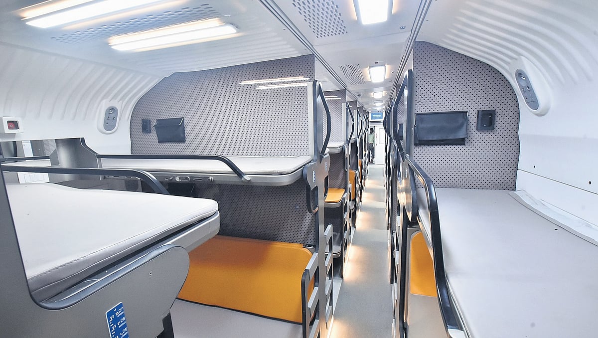 ICF unveils prototype of Vande Bharat sleeper rake