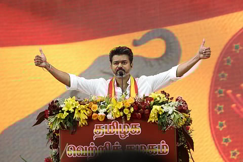 'Everything for everyone': Vijay unveils political objective in first ...