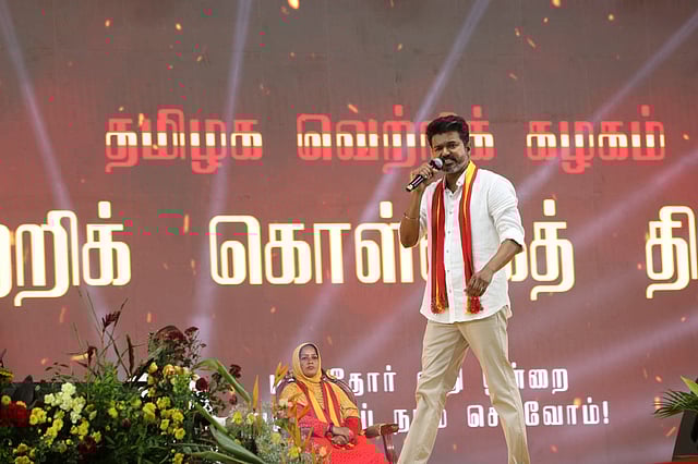 'Everything for everyone': Vijay unveils political objective in first ...