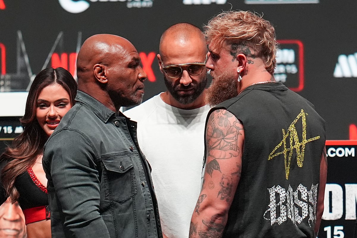 It's a quiet Mike Tyson as 58-year-old nears fight with Jake Paul, 31 ...
