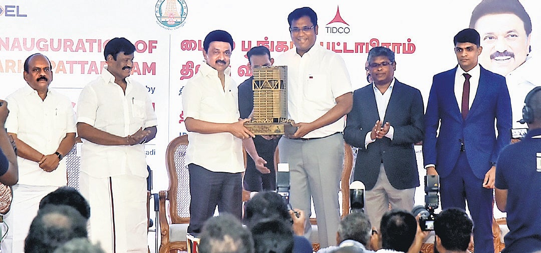 CM MK Stalin opens TIDEL Park in Pattabiram, gives space allocation ...