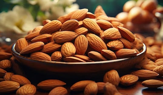 Get healthy with almonds