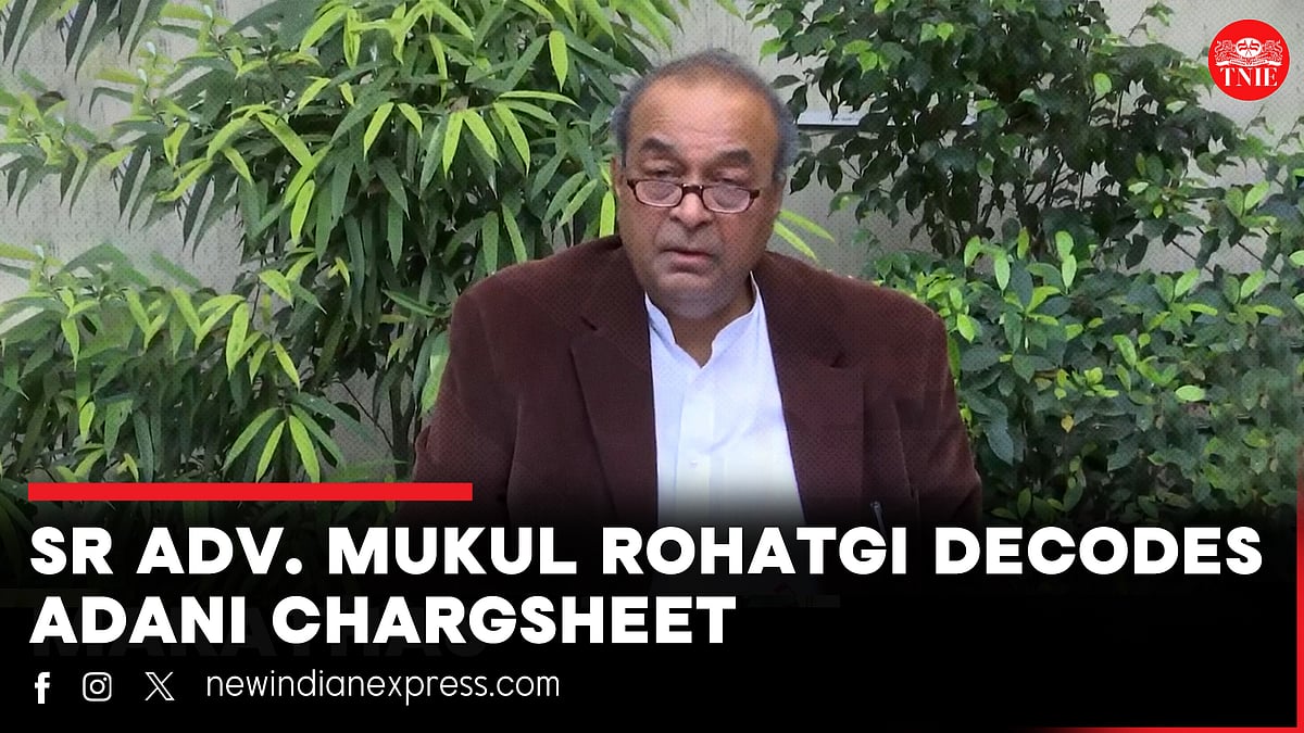 Adani Bribery case | Senior Advocate Mukul Rohatgi takes apart ...