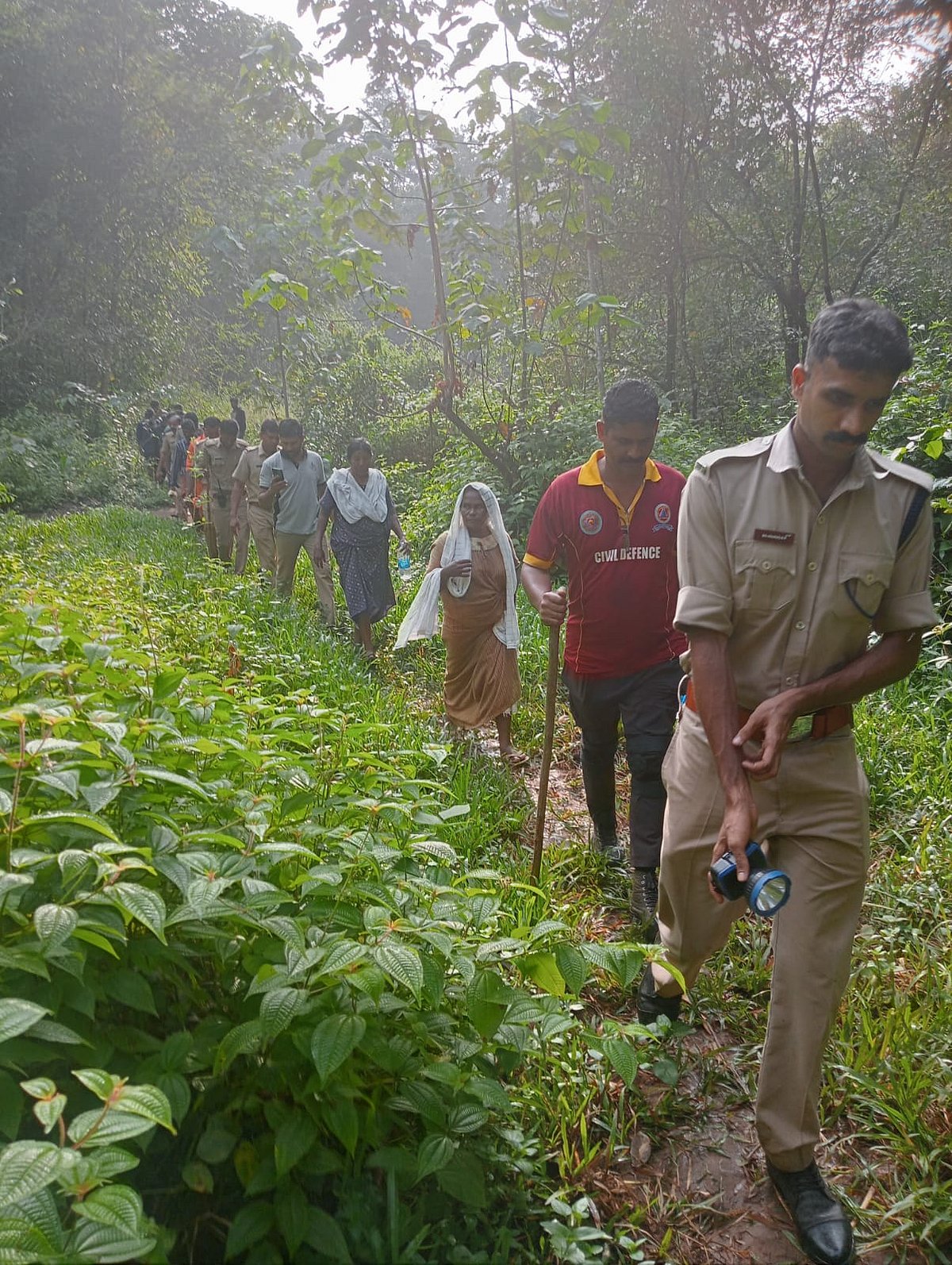 Three missing women rescued after 14 hours from Kerala's Kuttampuzha forest
