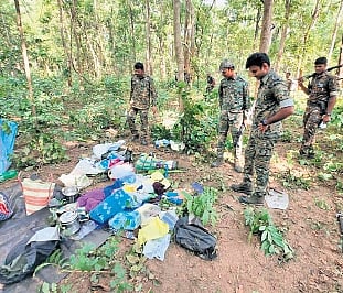 Combing operations intensify to capture maoists on the run