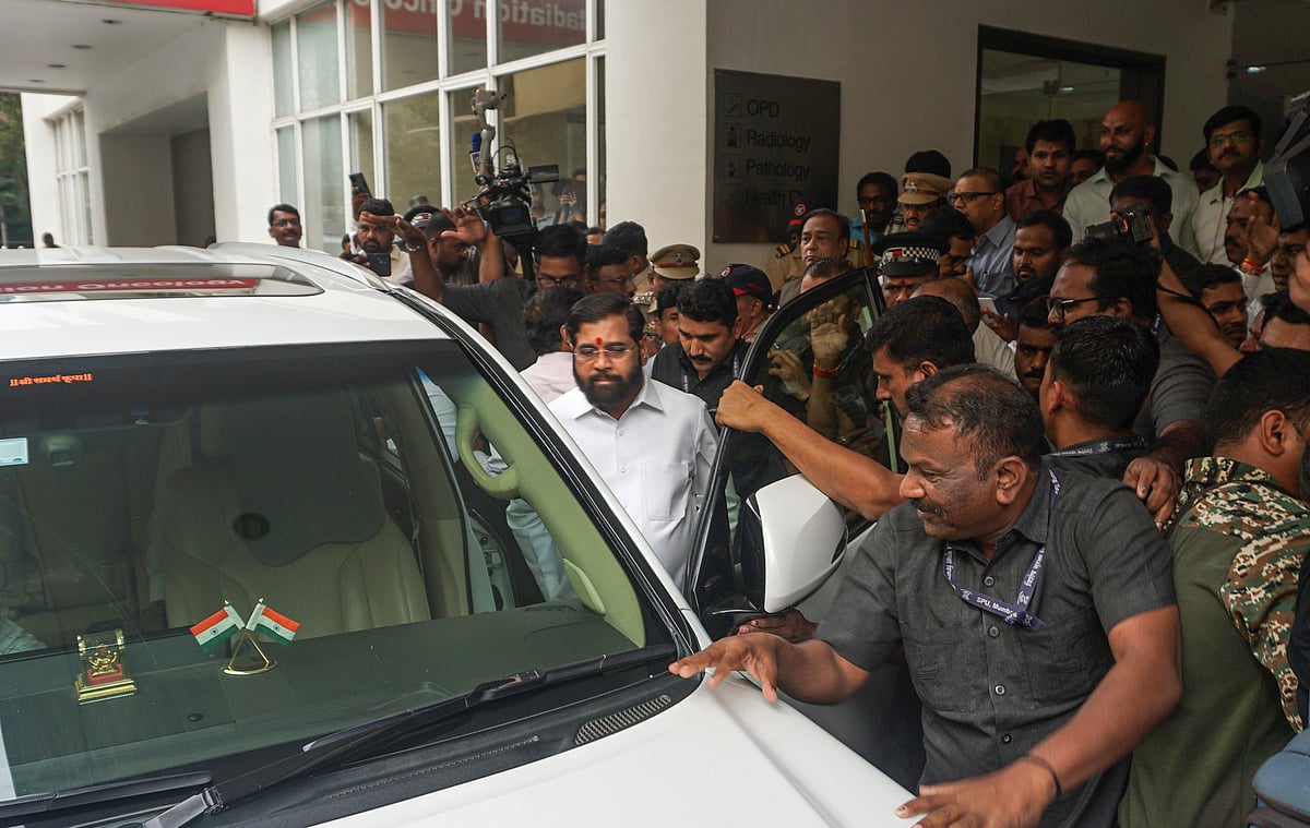 Eknath Shinde discharged from Thane hospital after 'routine checkup'