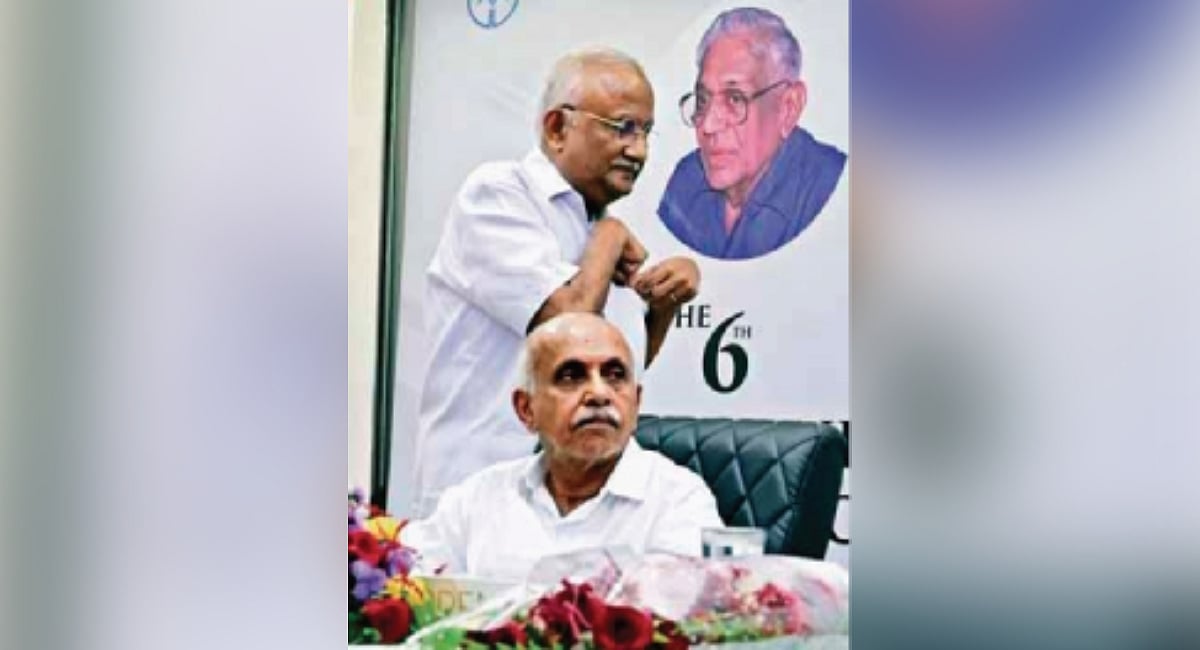 Community involvement in healthcare necessary, says Dr M R Rajagopal