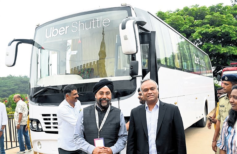 Uber eyes Bengaluru for its shuttle bus services