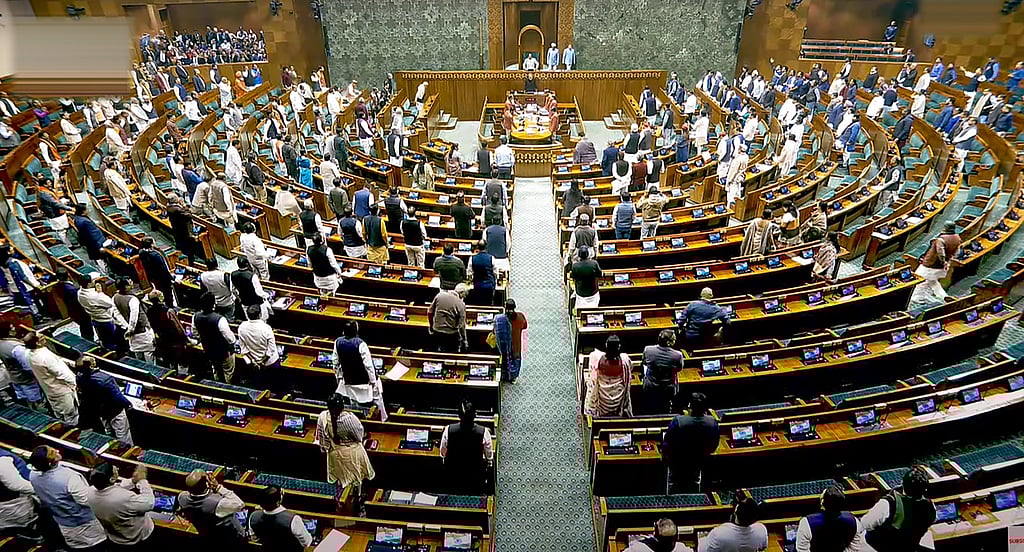 Amid din, Lok Sabha sends ONOE bills to joint committee of two Houses