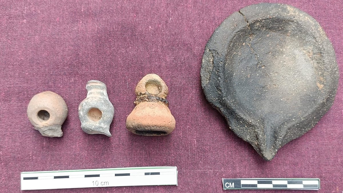 Ancient terracotta artefacts unearthed along Thenpennai river bank near ...
