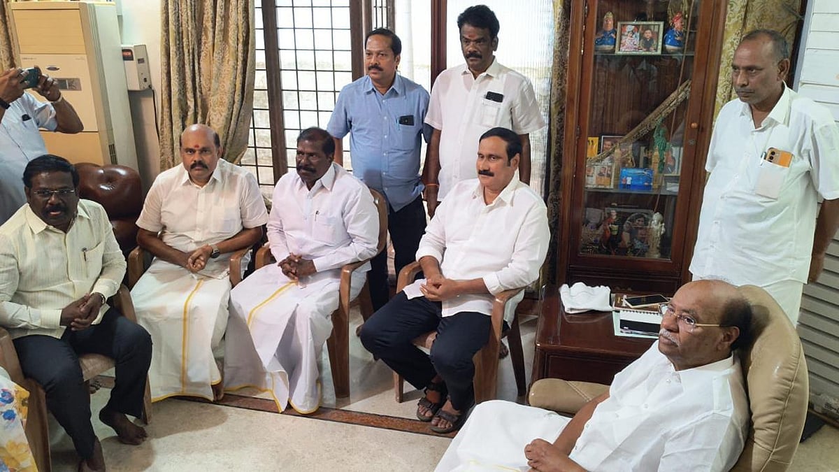 Anbumani, Ramadoss discuss internal differences in PMK leadership