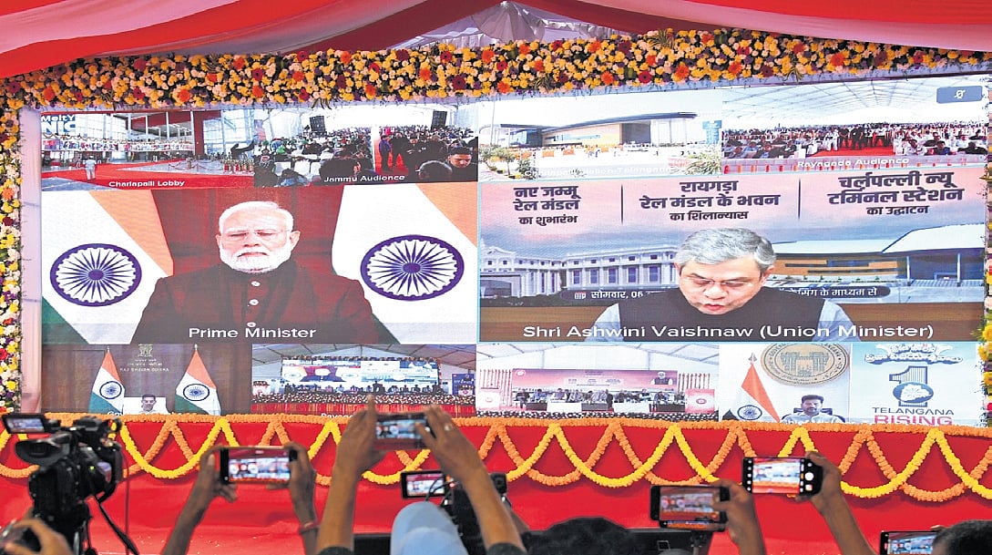 PM Modi opens Cherlapally railway terminal