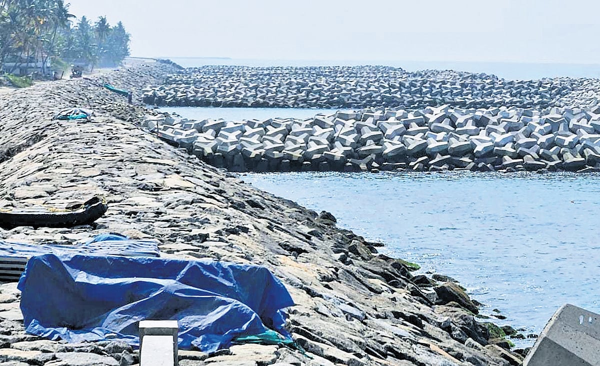 Seawall brings relief to Kerala's Chellanam