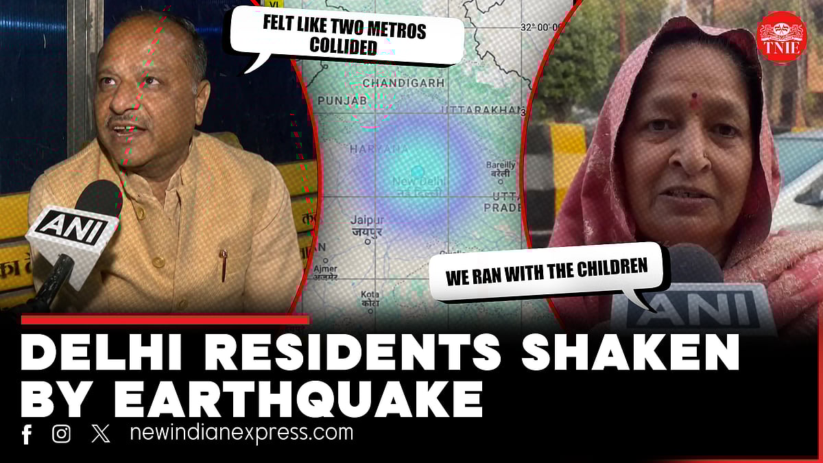 4.0 Magnitude earthquake strikes Delhi-NCR, Residents shaken
