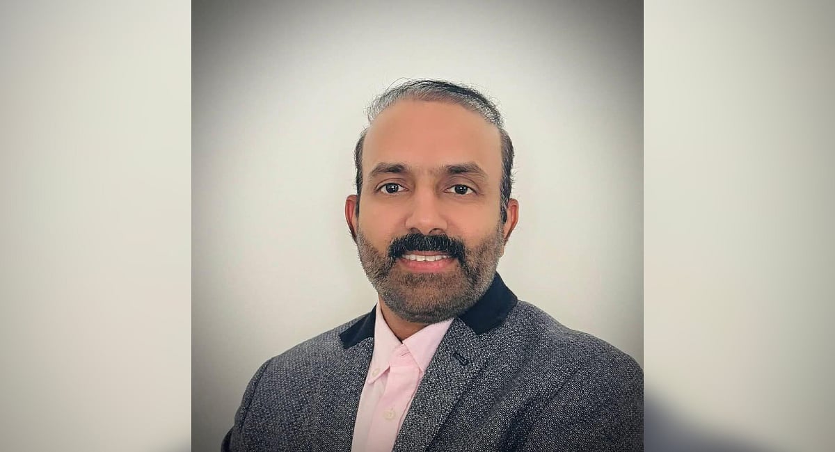 The Malayali flying the Communist flag in London