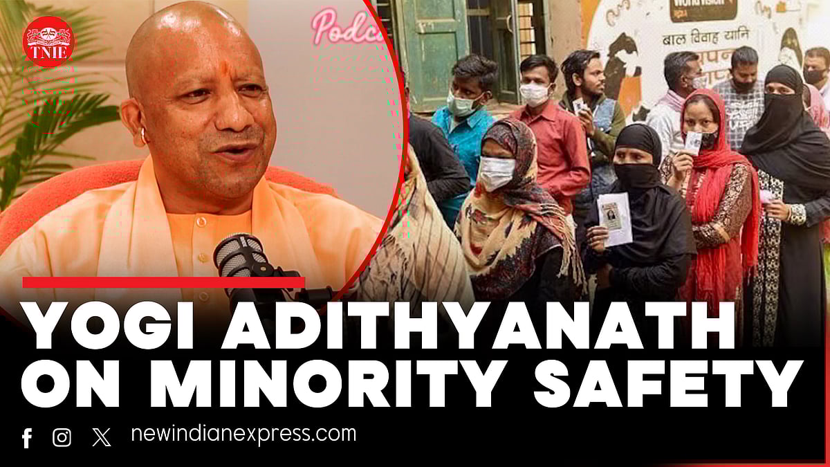 "Muslims in India are safe, as long as Hindus are safe:" CM Yogi ...