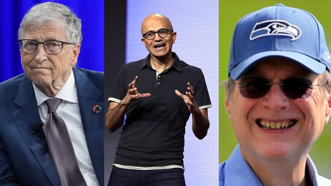 Four men loom large in Microsoft history
