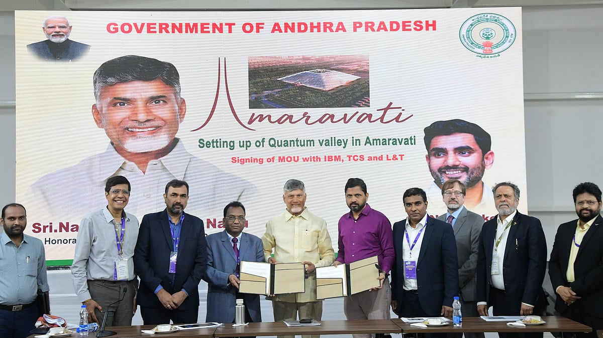 Andhra signs deal to set up India’s first Quantum Valley in Amaravati