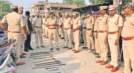Cops launch cordon, search op in Andhra's Palnadu to counter criminal ...