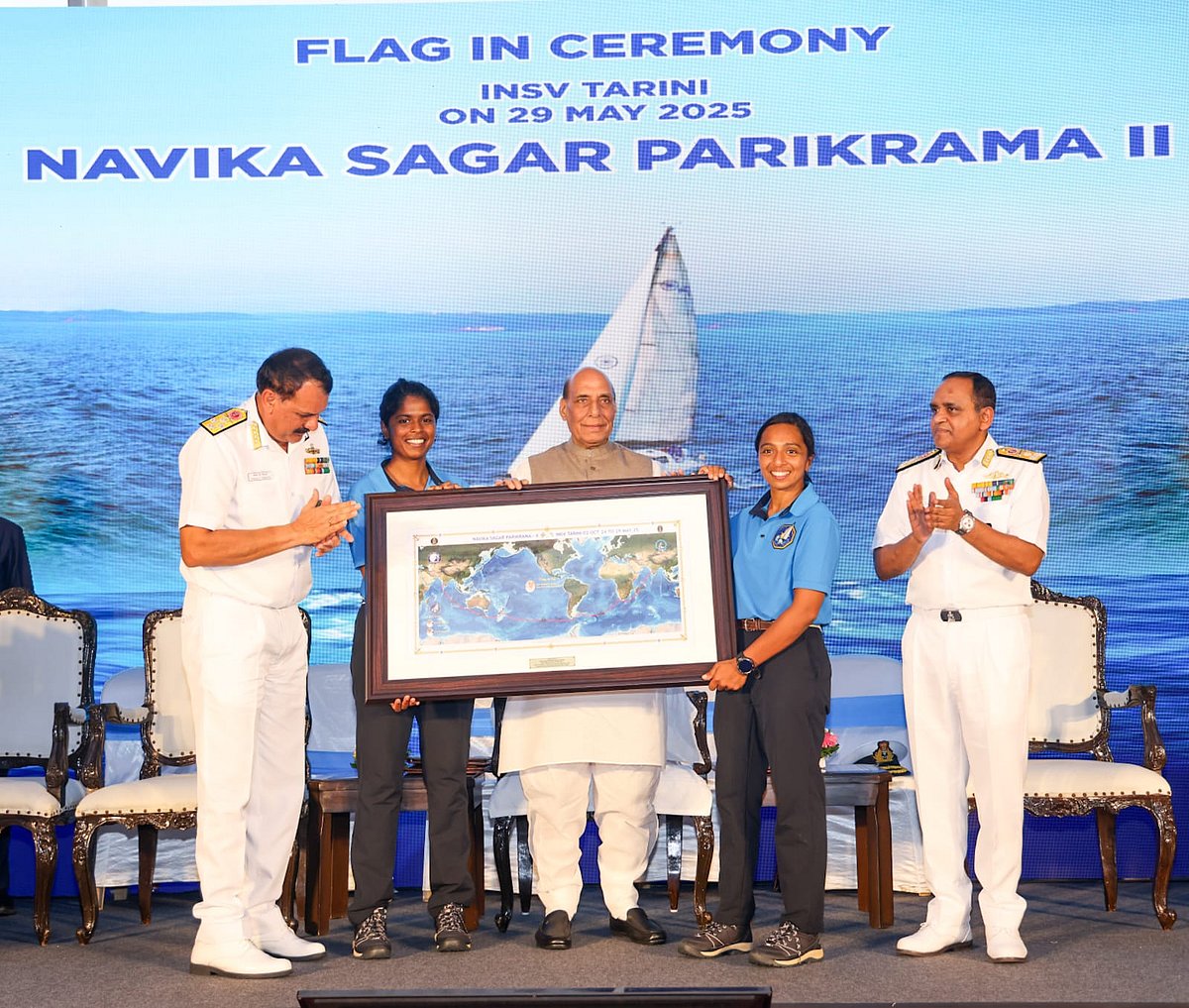 Two women navy officers script maritime history after successful ...