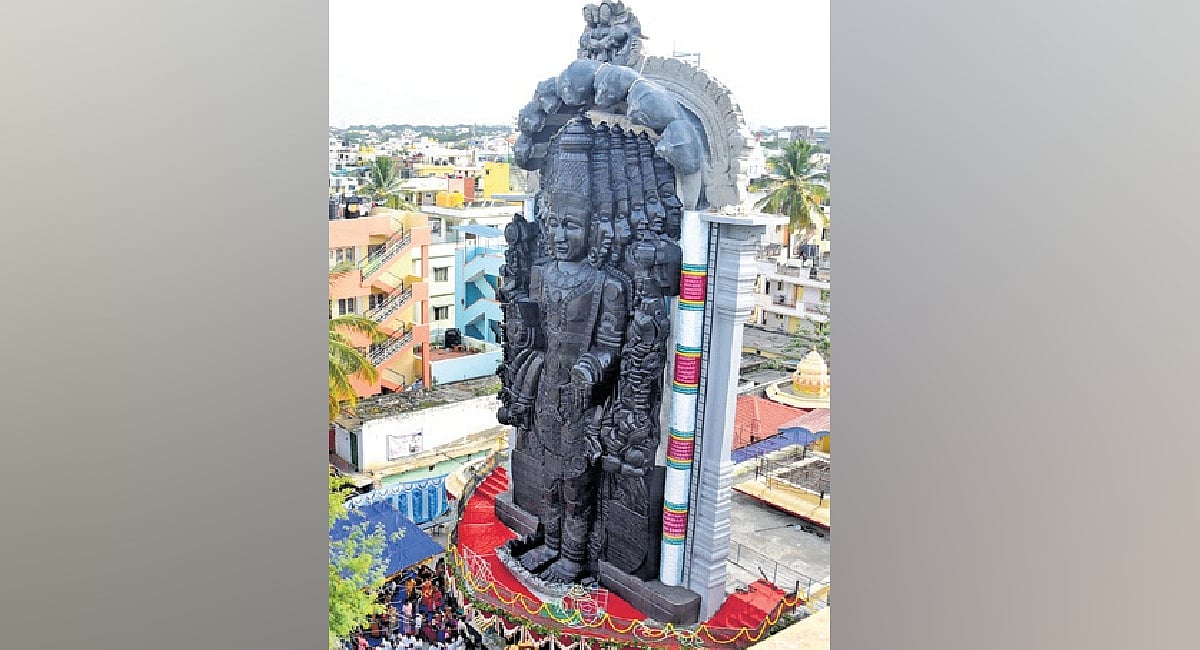 Tallest Vishnu idol in Ejipura to be consecrated today