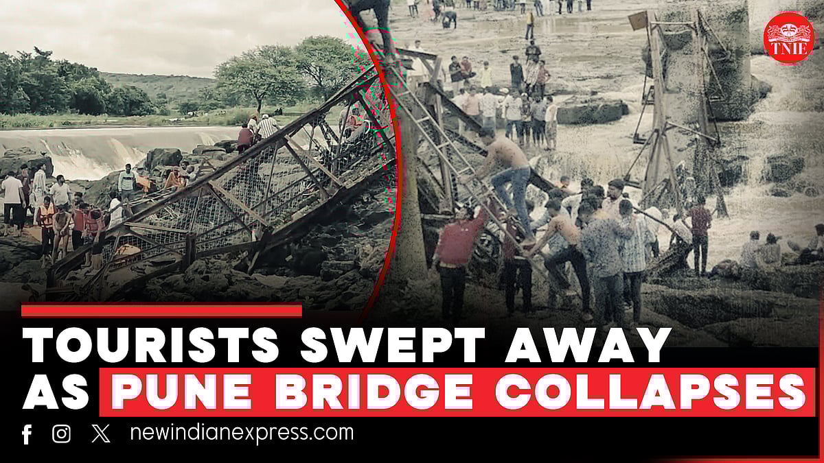 Bridge collapses over the Indrayani River near Pune, over 20 feared ...