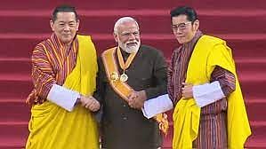 PM Modi receives Bhutan's highest civilian honor