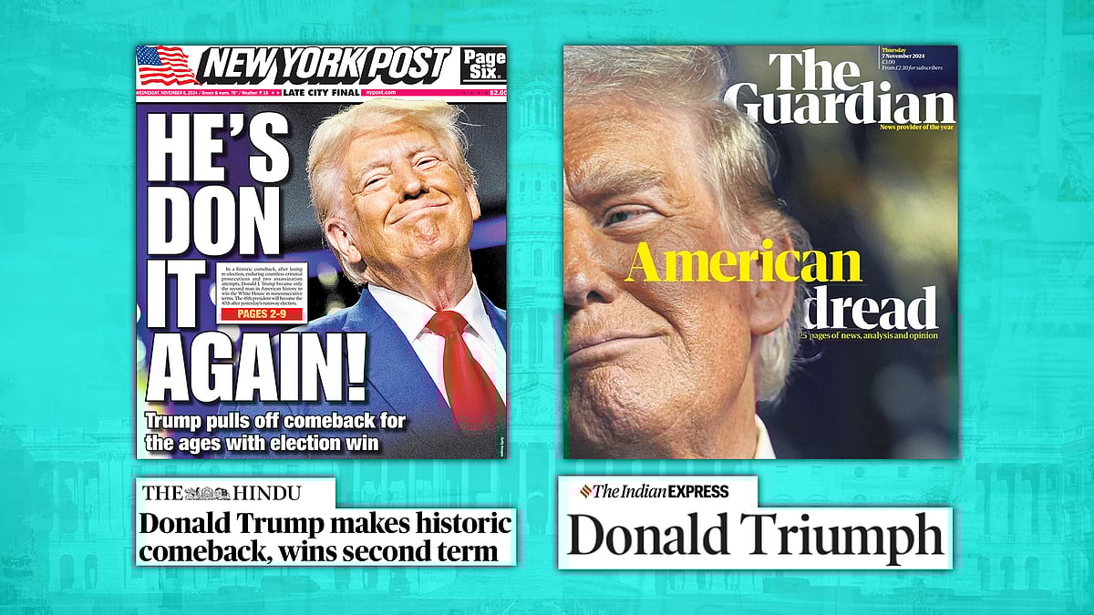 ‘American dread, don it again’: Front pages around the world as Trump ...