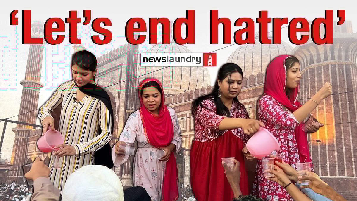 ‘This is god’s work’: On Eid, a message of hope from Jama Masjid