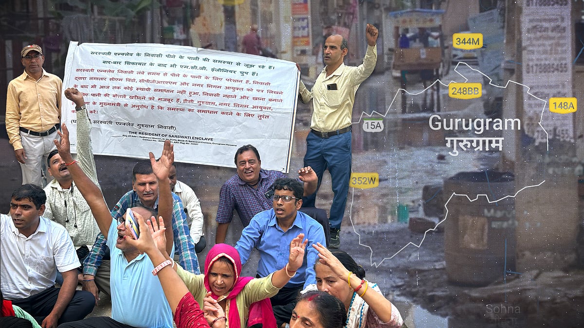‘Why are we living like pigs?’: Gurgaon’s ‘millennium city’ hides a ...