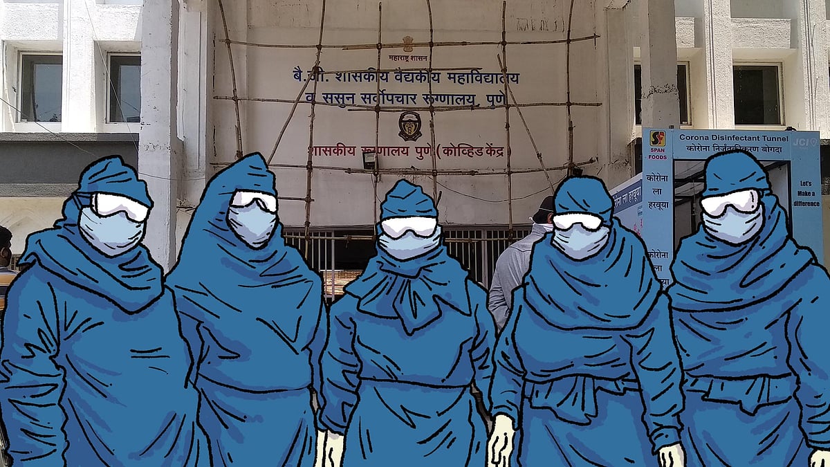 Inside the Covid-19 ward of Pune’s Sassoon General Hospital