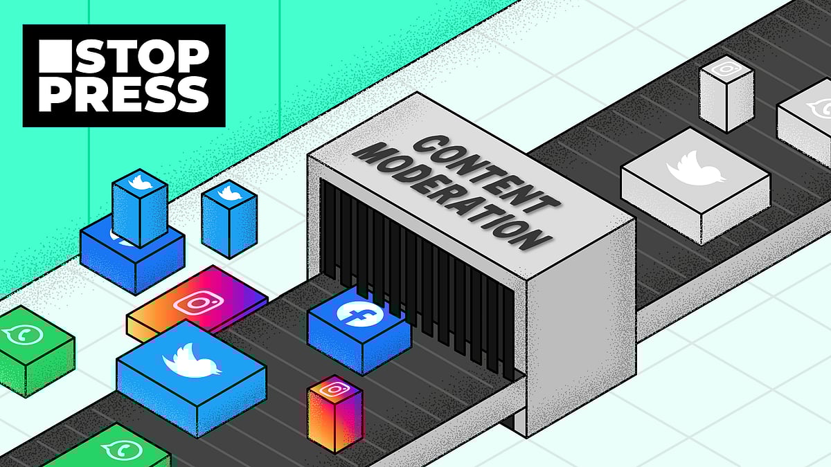 Stop Press: Platforms and content moderation. Who draws and defines the ...