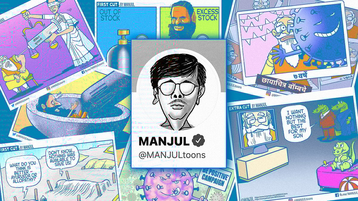 Government seeks action against cartoonist Manjul’s Twitter account