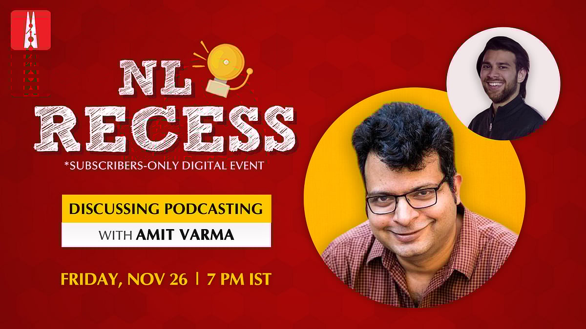 NL Recess: Come hang out with Amit Varma