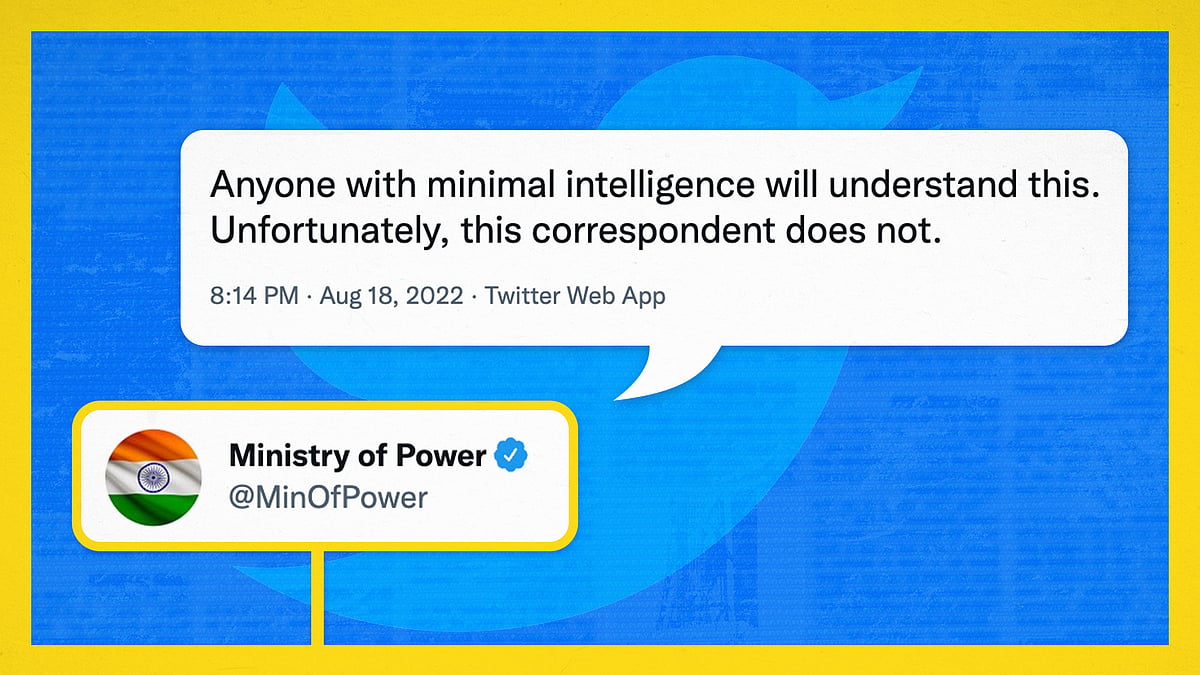 As power ministry tweets target Business Standard journalist, beat ...