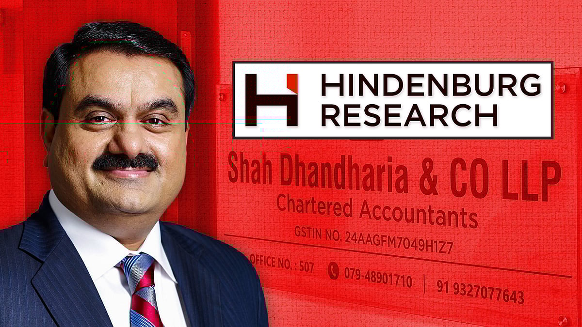 gautam adani hindenburg report controversy Shah Dhandhariya Dharmesh Parikh Group