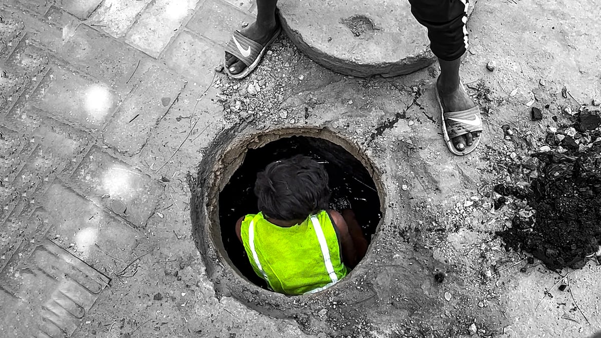 Manual Scavenging act prohibits manual scavenging in delhi on ambedkar ...