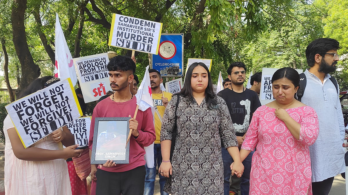 ‘We will never forget this injustice’: At DU, a protest and condolence ...