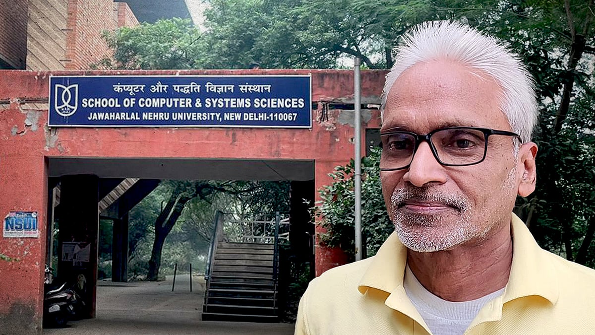 computer science department JNU professor rajeev kumar controversy
