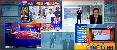 Who won the TV election coverage game?