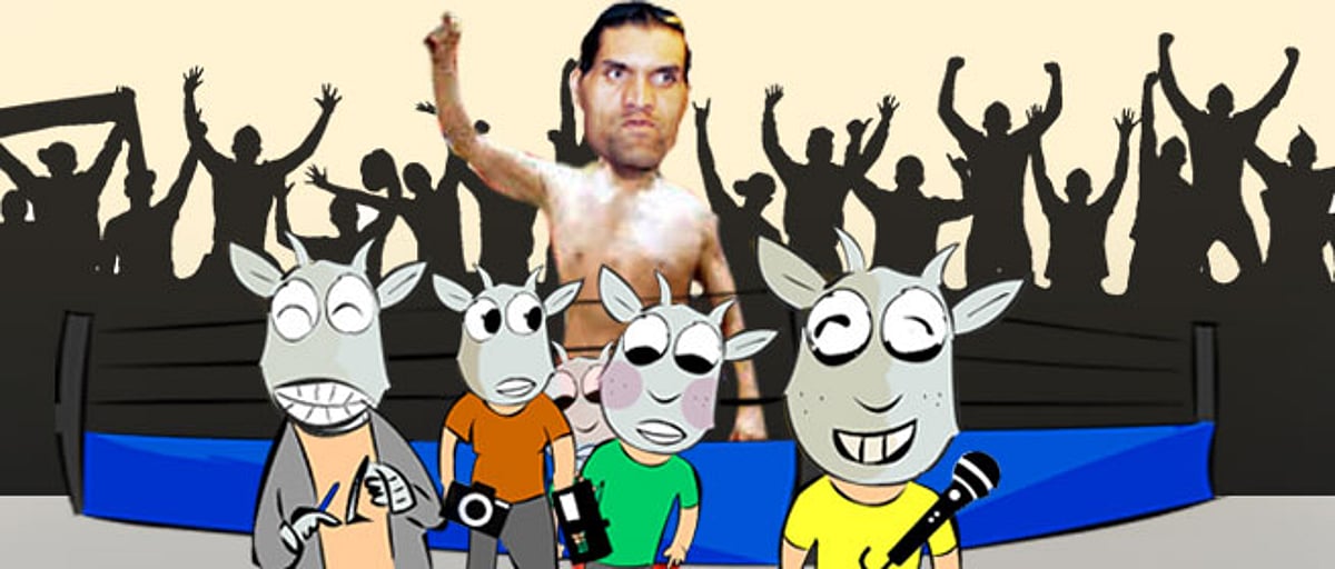 How The Great Khali conned the Indian media