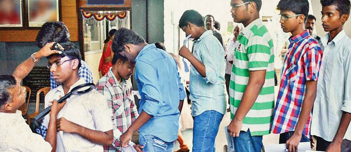 It isn’t just NEET, frisking of candidates before examinations is ...