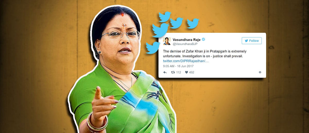 Army of fake Twitter profiles defend Vasundhara Raje and Rajasthan ...