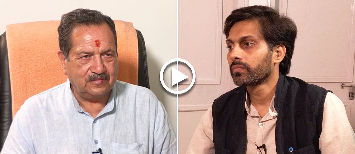 Why run away from an interview, Mr Indresh Kumar?