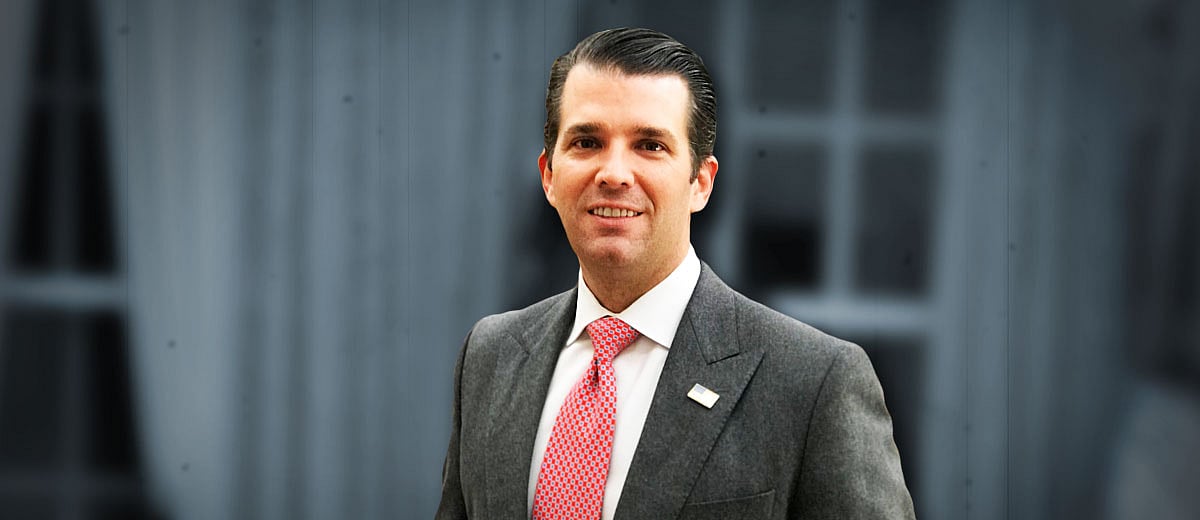 What is Don Junior doing in India?
